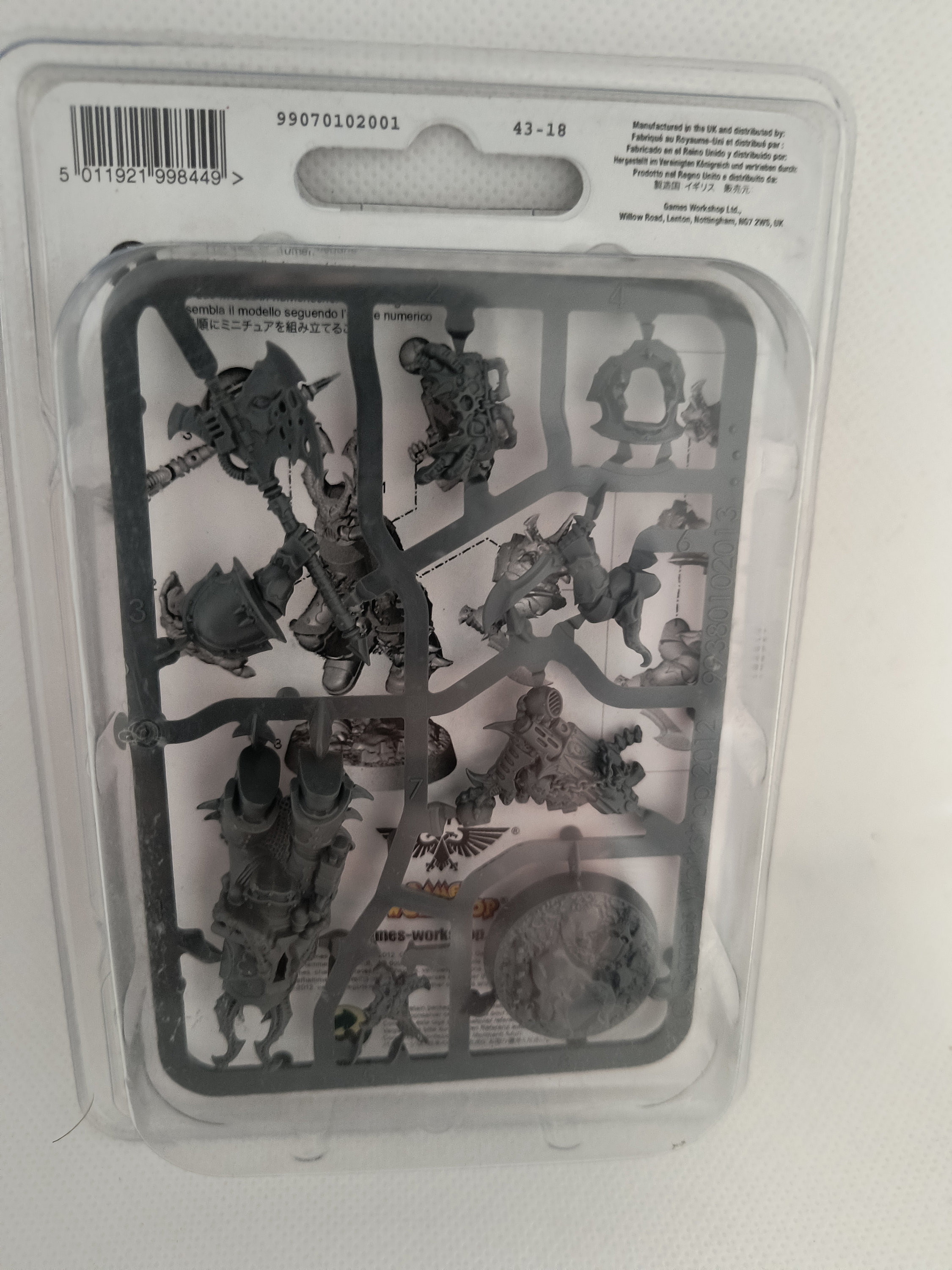 Chaos Space Marine Aspiring Champion Warhammer 40k - Etsy