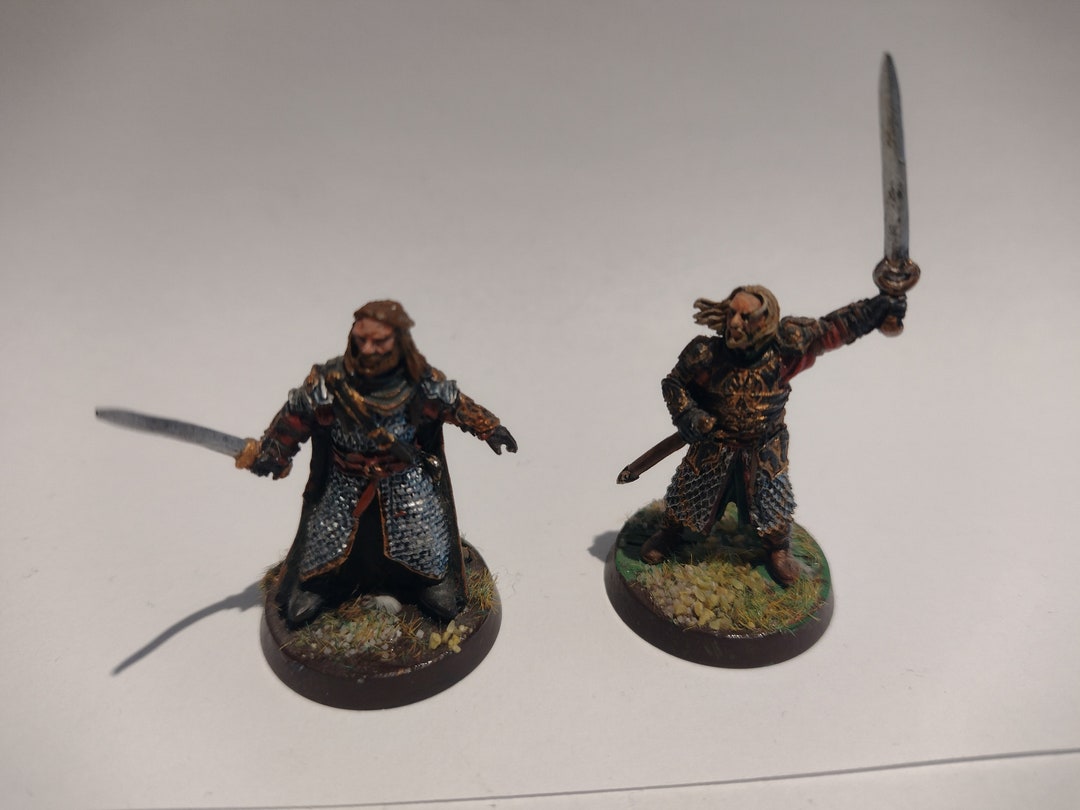 Hama & Theoden Metal, Rohan, Painted, Mesbg - Etsy