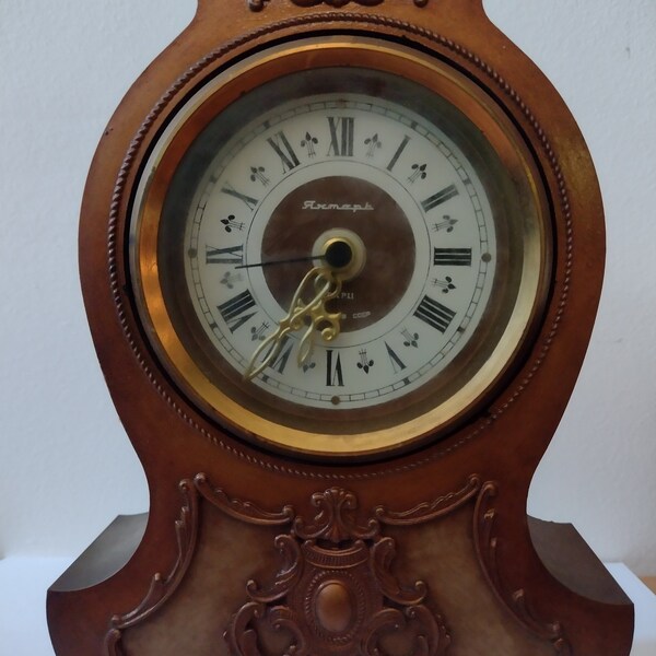 Fireplace Mantel Clock - Etsy