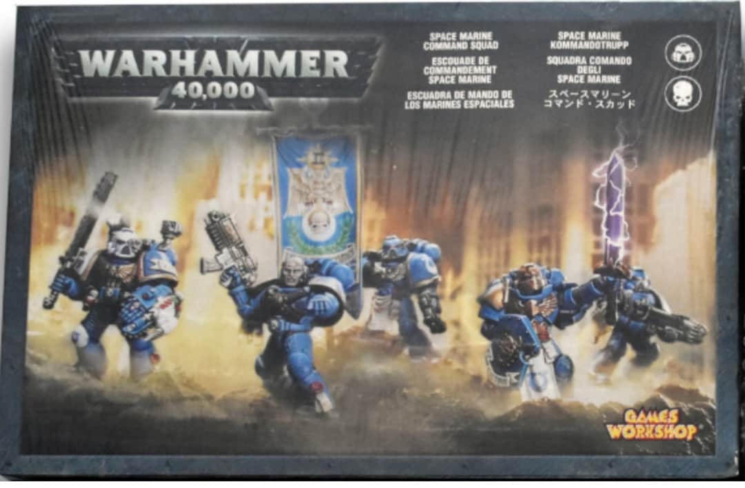 Space Marine Command Squad 2004 - Etsy