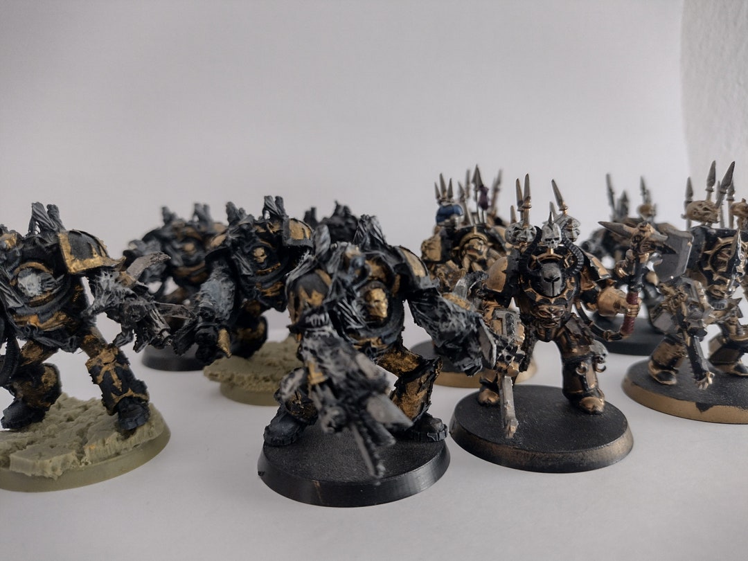 Warhammer 40k Chaos Space Marine Obliterators 10 Pcs - Etsy