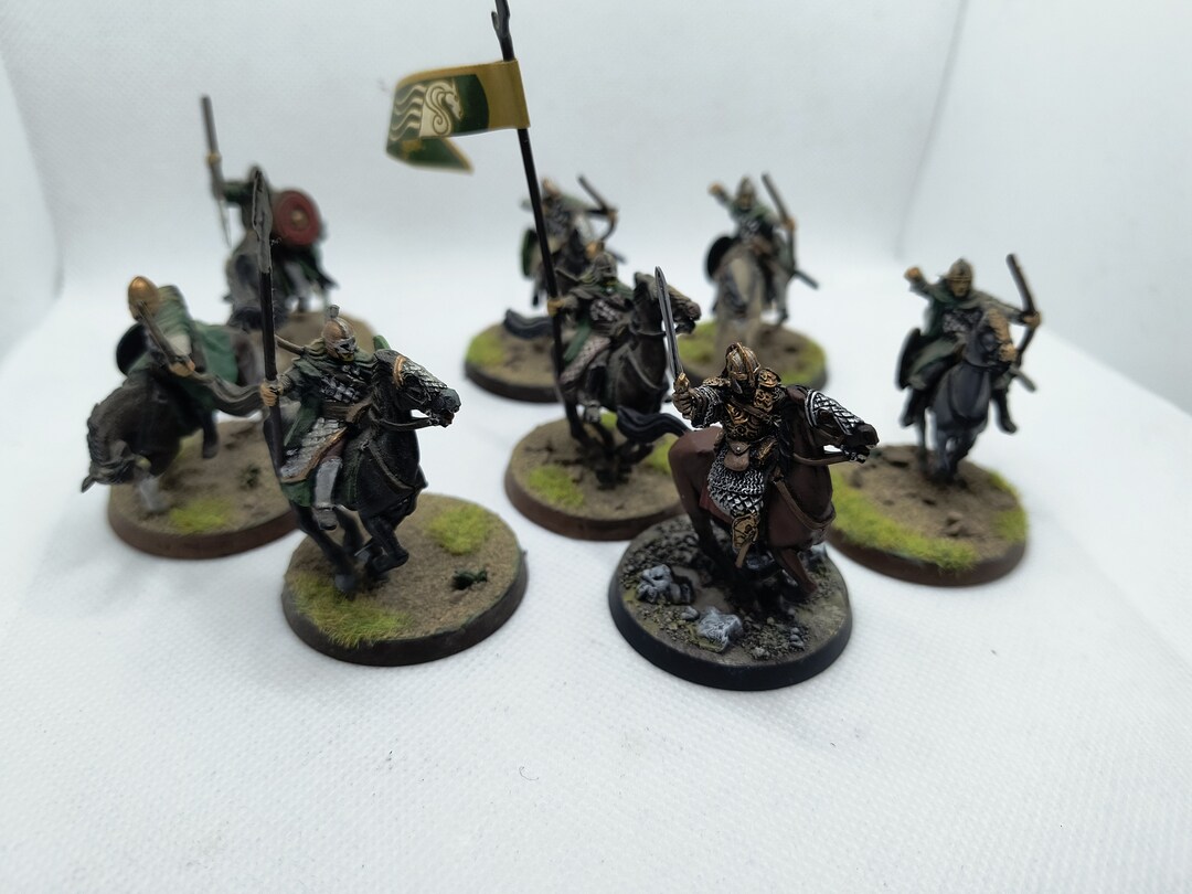 Rohan Riders Scouting Team 7 Units and Eomer Middle Earth Strategy ...