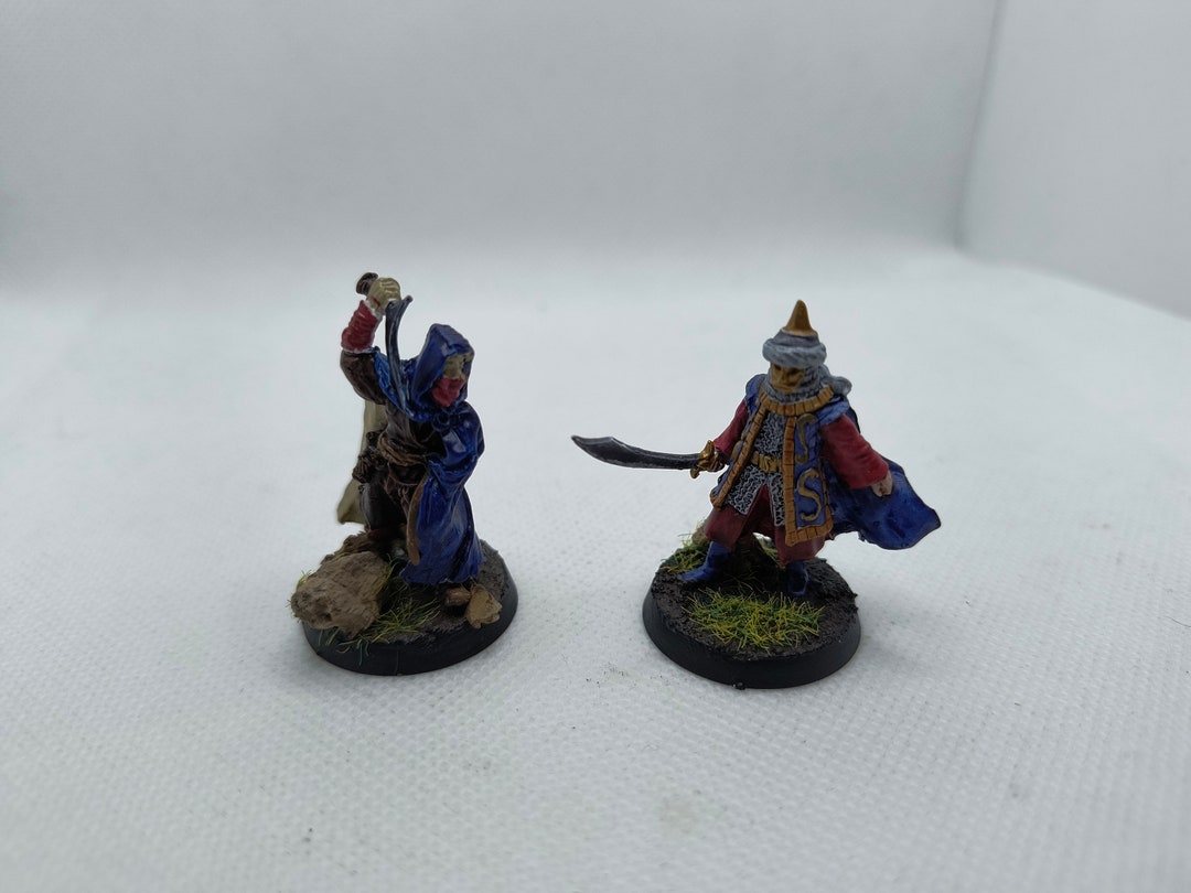 Metal Hasharin and Suladan Painted Lotr - Etsy