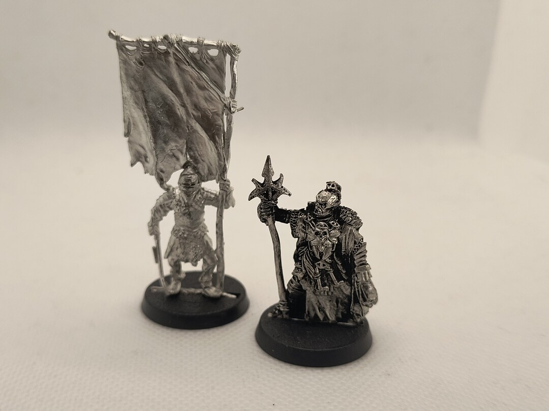 Orc Shaman, Orc With Banner Mesbg Lotr - Etsy