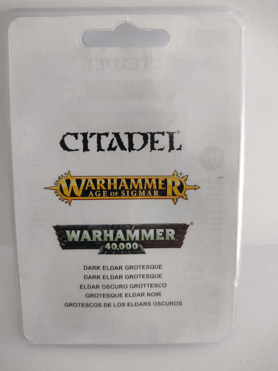 Games Workshop Warhammer 40K Dark Eldar Grotesque Miniature - Etsy