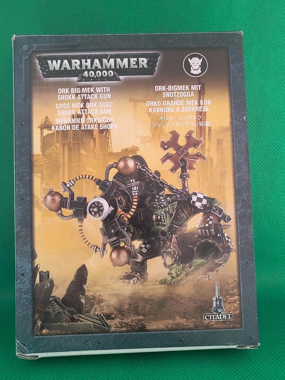 Orks Big Mek With Shokk Attack Gun - Etsy
