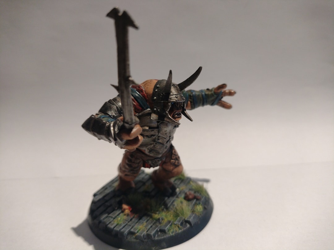 Mordor Troll Painted Mesbg Lotr Hobbit - Etsy