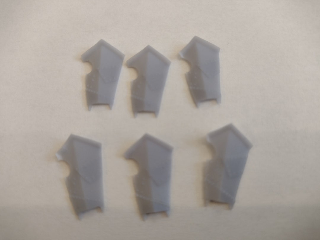 Isengard Shields Resin 6 Pcs Lotr Mesbg 28mm - Etsy
