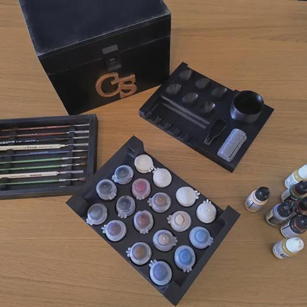 Ultimate Portable Painting Box (unpainted) - Etsy