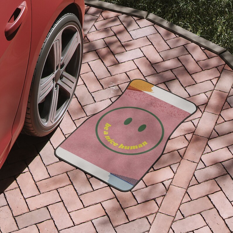 Gen Z Millennials Car Floor Matsboho Retro Car Floor Matcute - Etsy