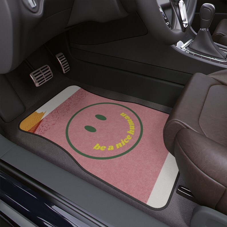 Gen Z Millennials Car Floor Matsboho Retro Car Floor Matcute - Etsy