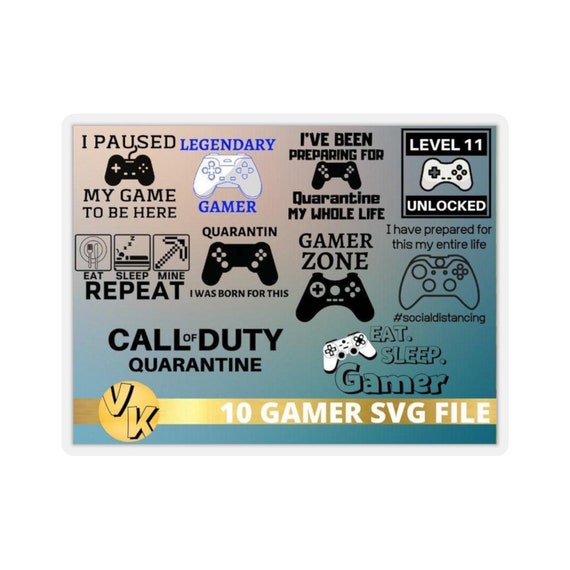 Gamer Bundle SVG. Xbox Svg. Ps Svg Png. Gamer Zone Svg. - Etsy