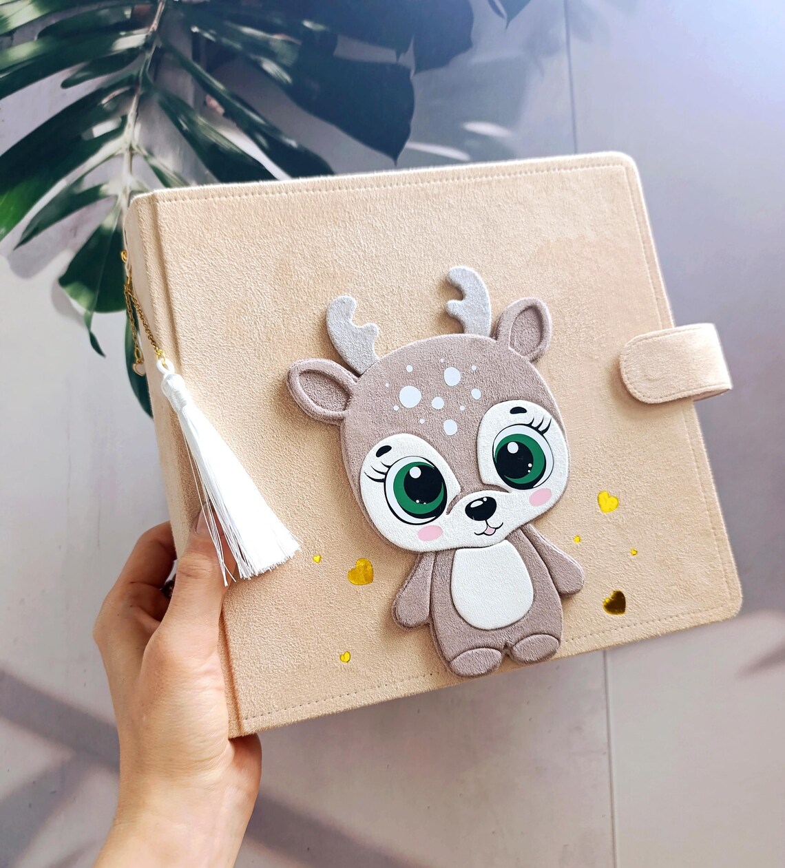 Personalized Baby Memory Book. Handmade Photo Album. Baby Girl ...