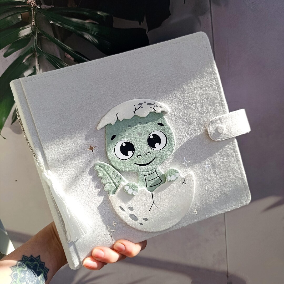 Personalized Baby Memory Book. Handmade First Baby Photo Album. Baby ...