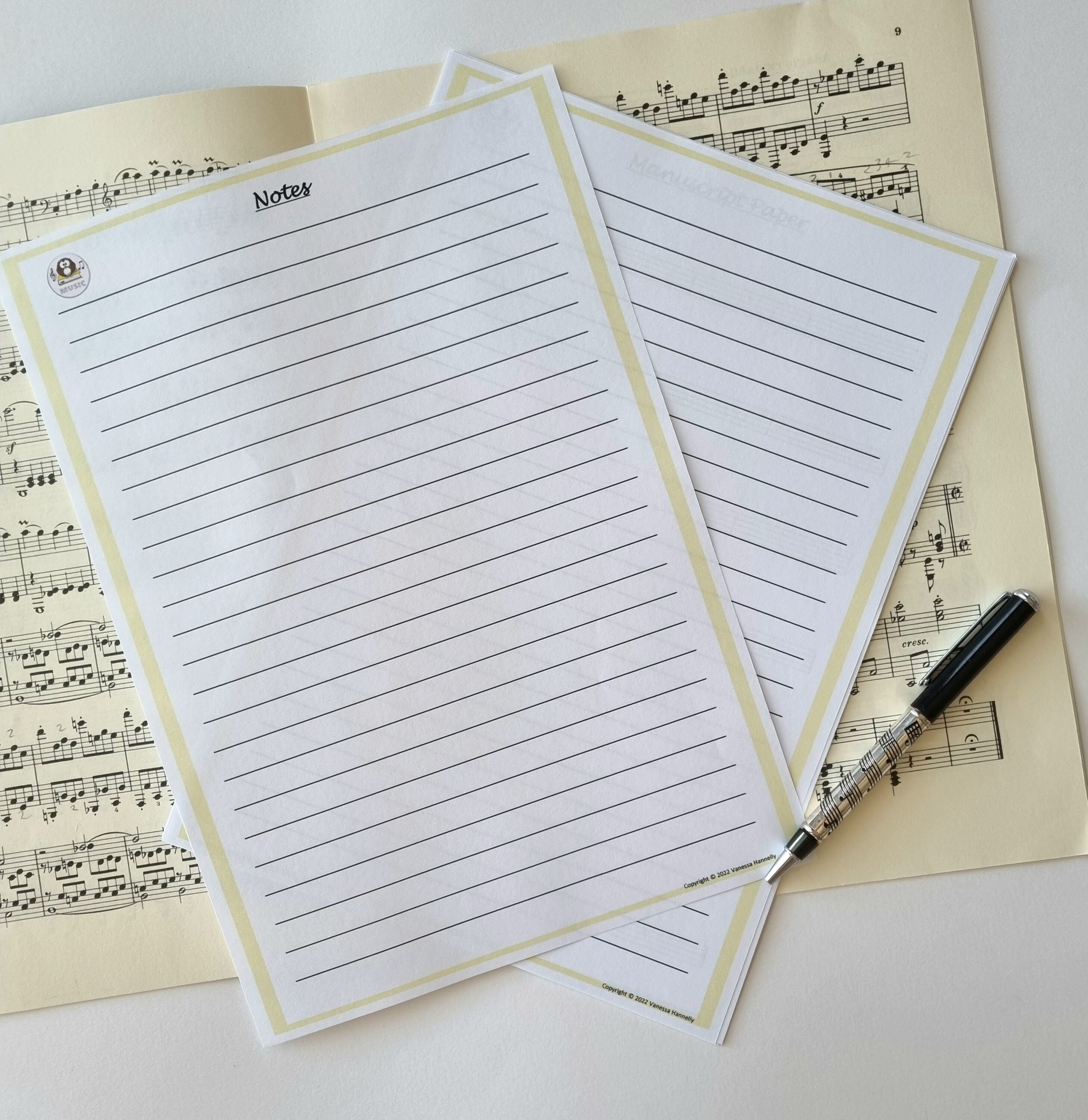 My Music Practice Journal - Etsy