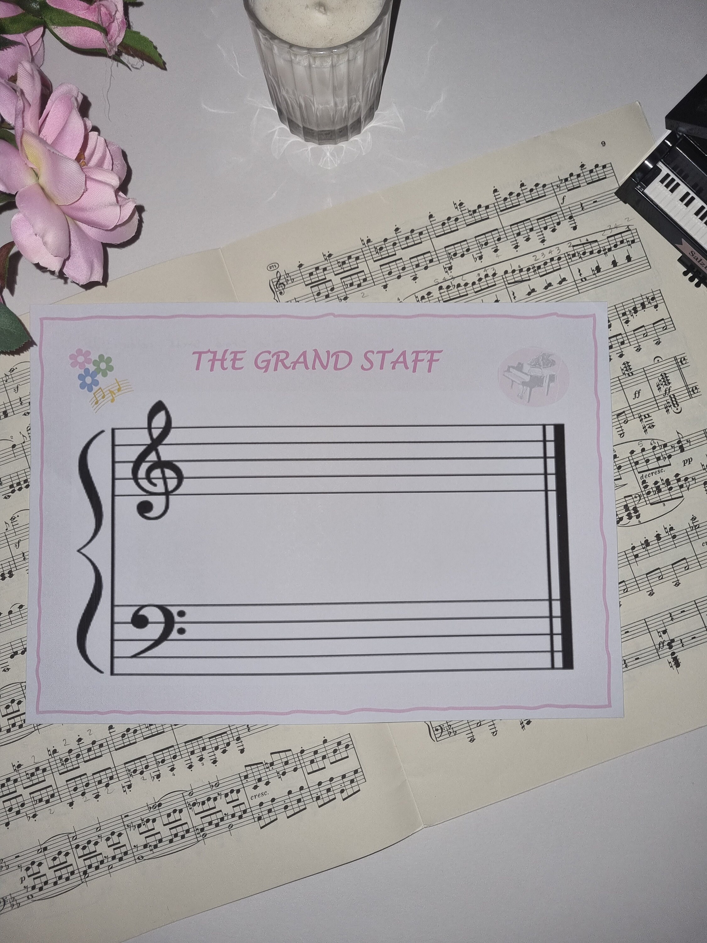 The Grand Staff - Etsy