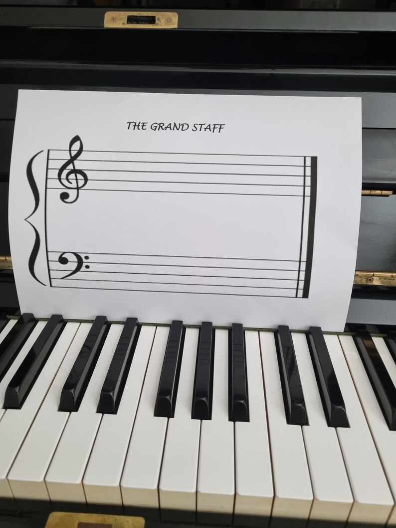 The Grand Staff - Etsy