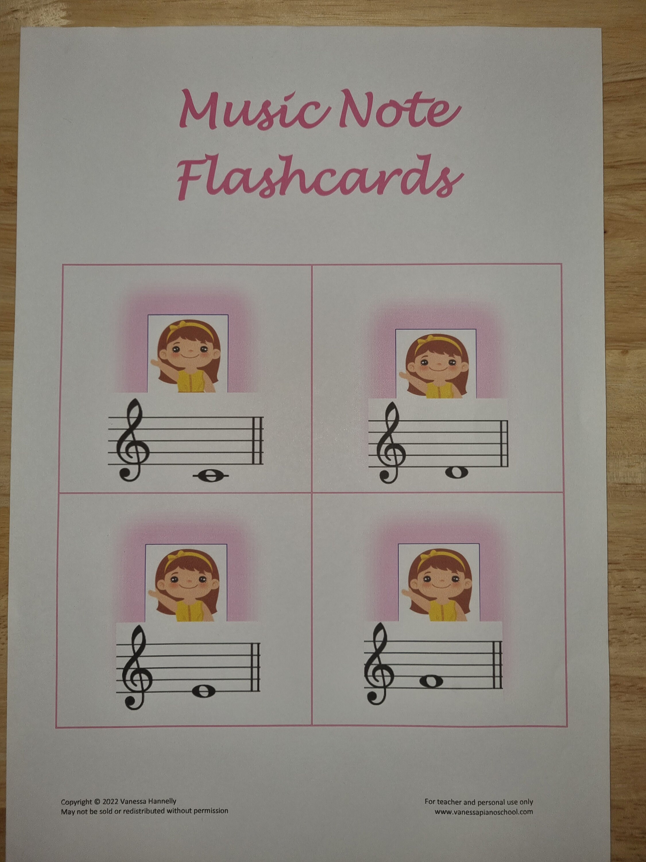 Music Flash Cards - Etsy