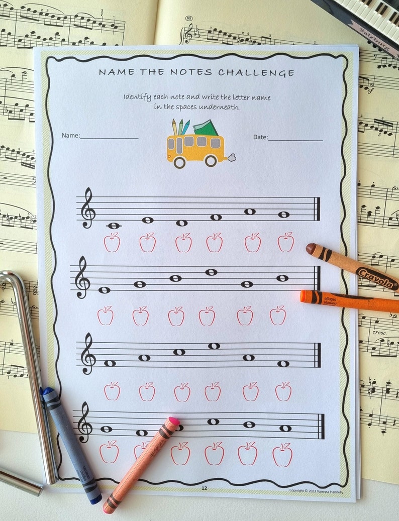 Back to School Music Activities - Etsy