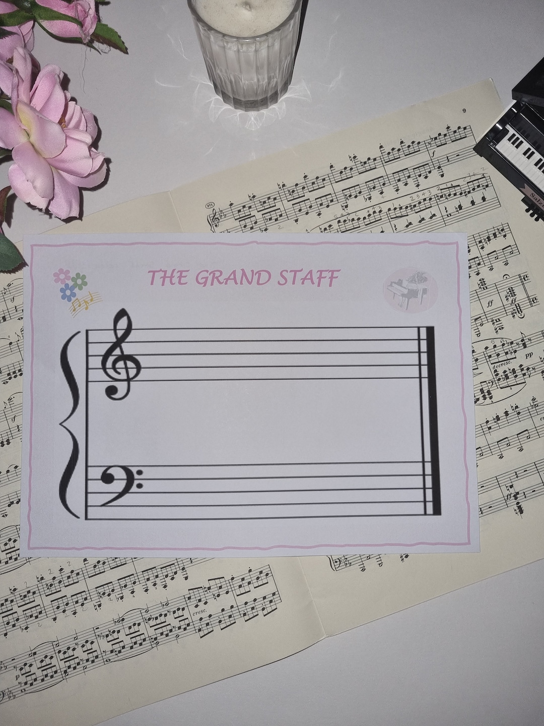 The Grand Staff - Etsy