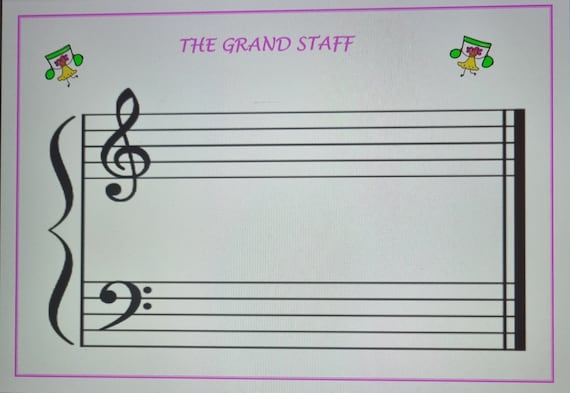 The Grand Staff | Etsy