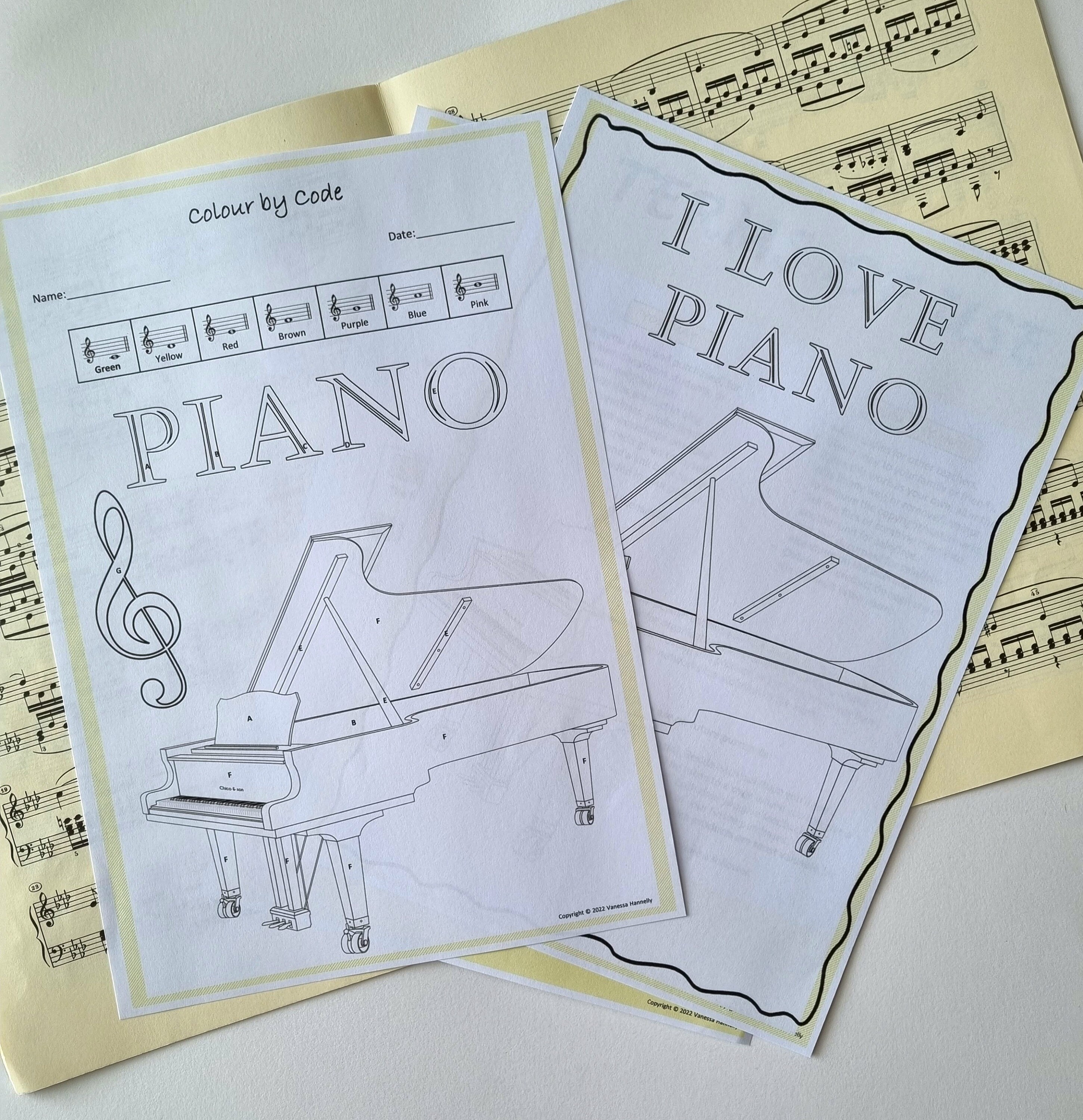 Music Teachers Studio Pack - Etsy