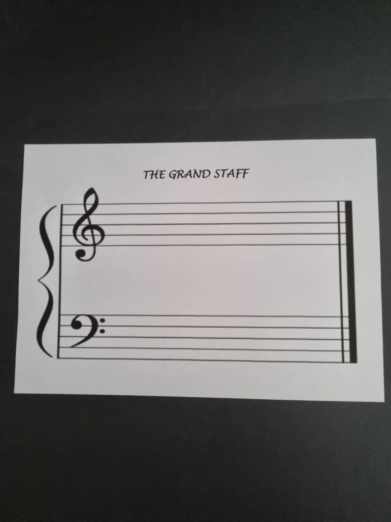 The Grand Staff - Etsy