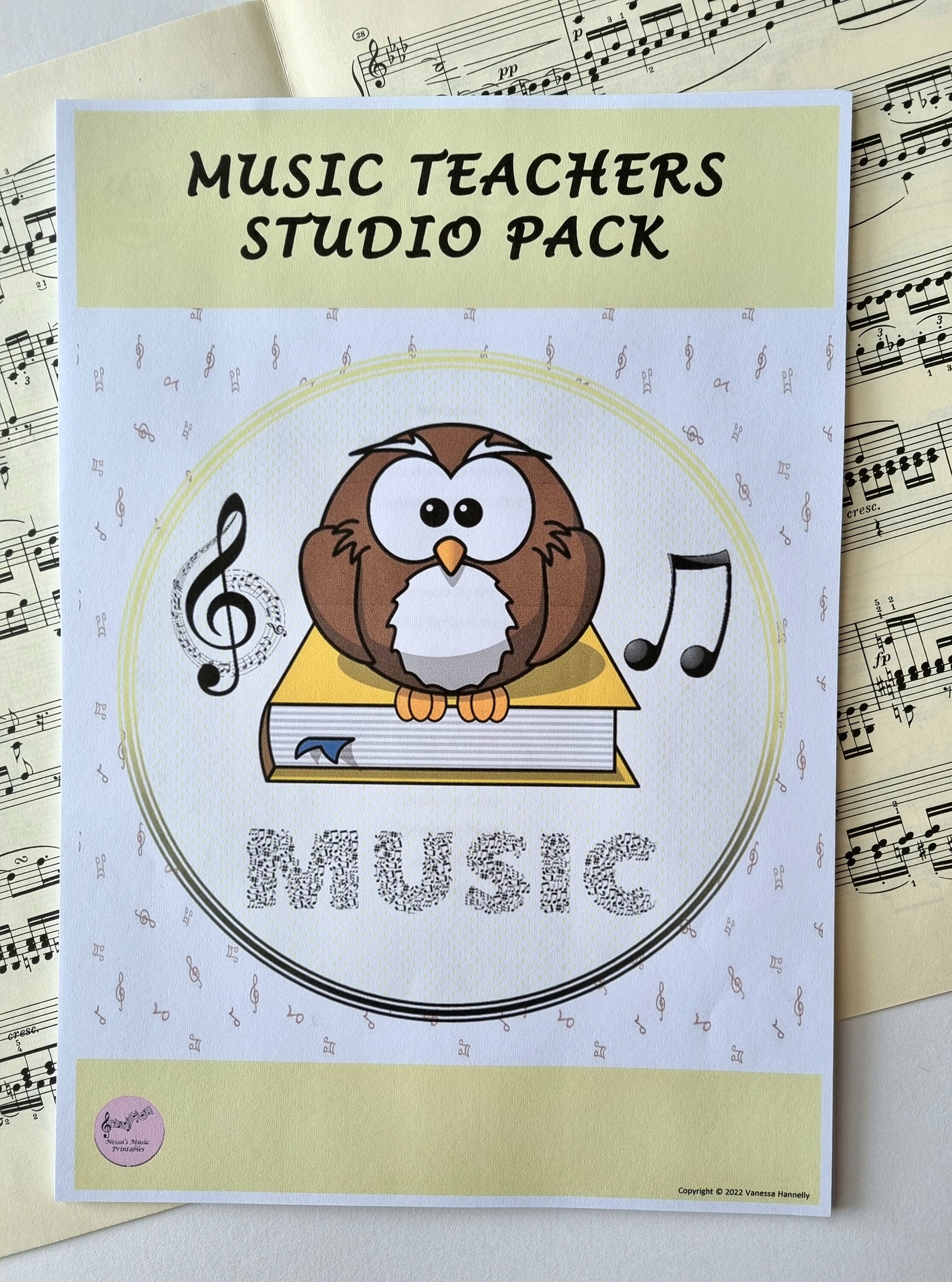 Music Teachers Studio Pack - Etsy