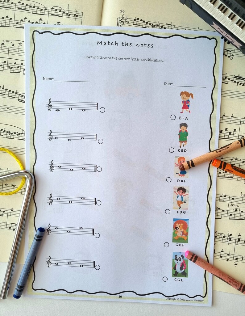 Back to School Music Activities - Etsy
