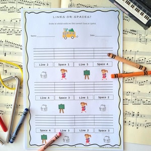 Back to School Music Activities - Etsy