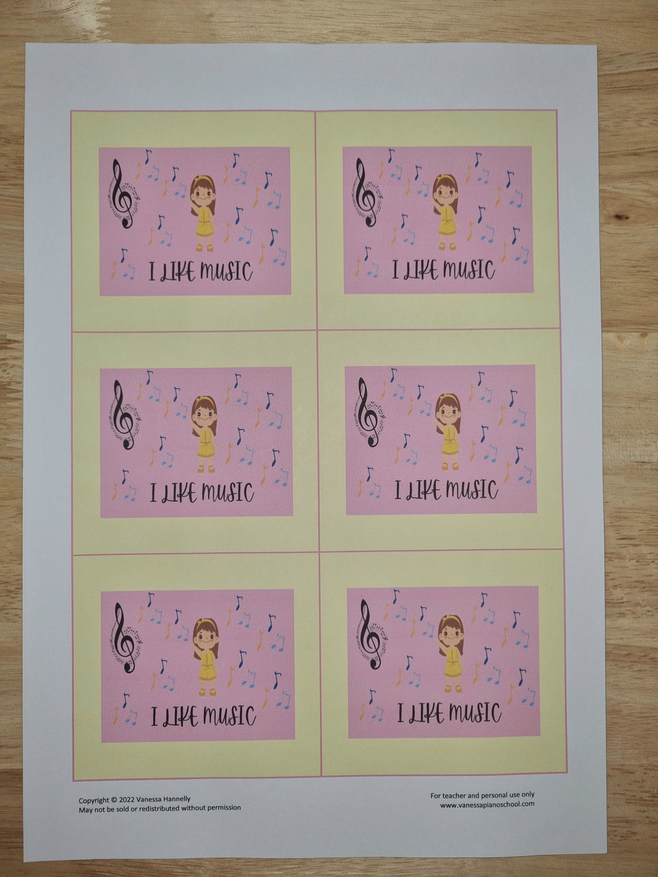 Music Flash Cards - Etsy