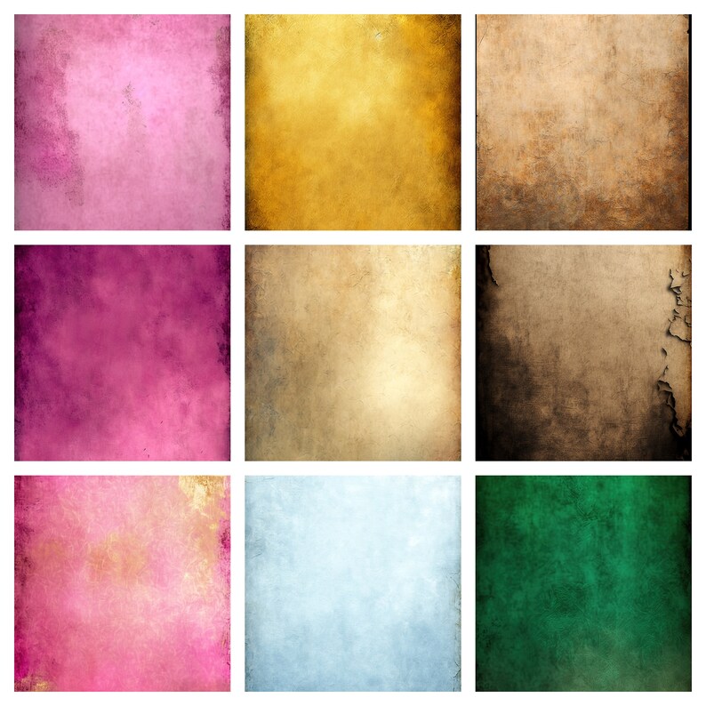 45 X Texture Digital Backdrops / Overlays , Bundle Backdrop Overlays ...