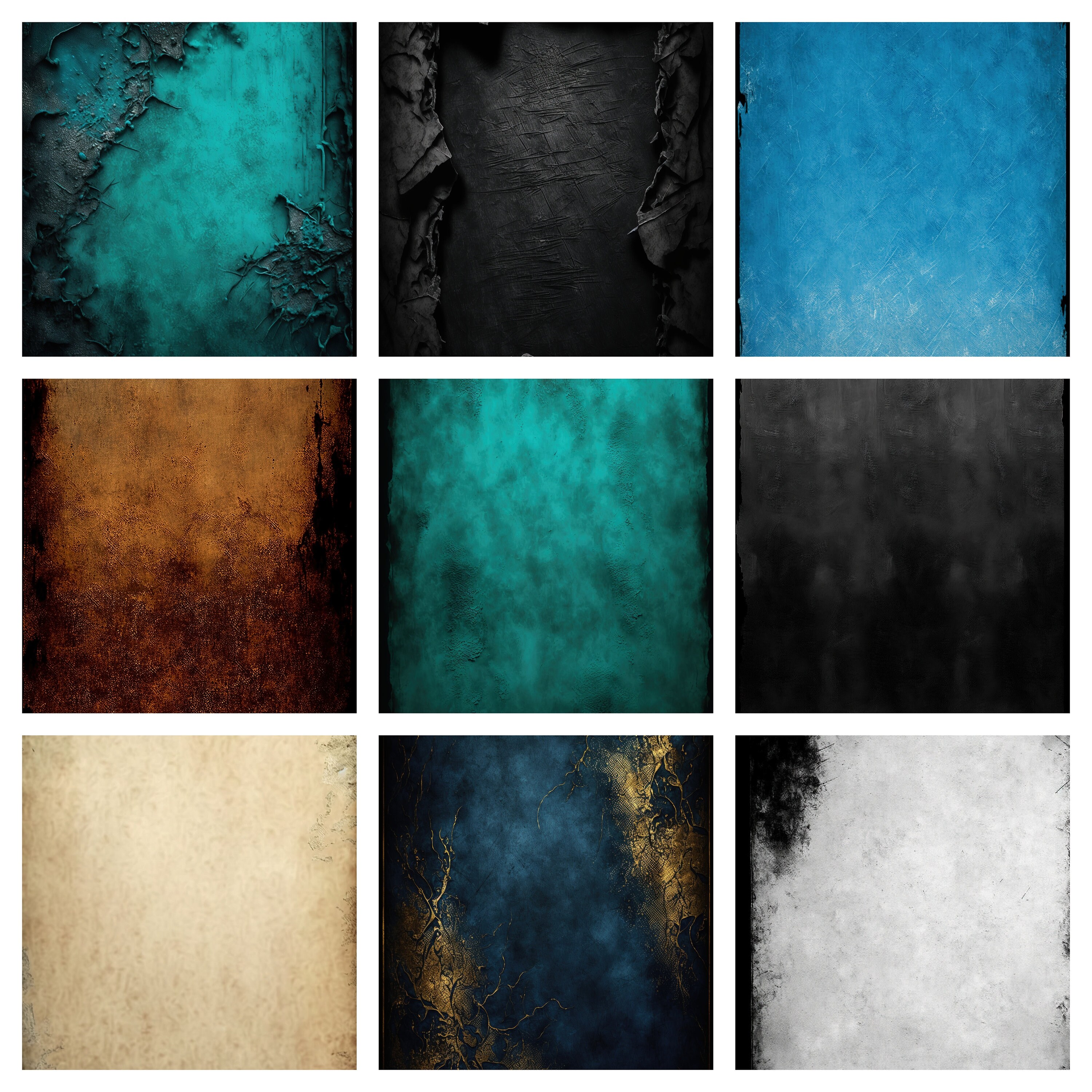 45 X Texture Digital Backdrops / Overlays , Bundle Backdrop Overlays ...