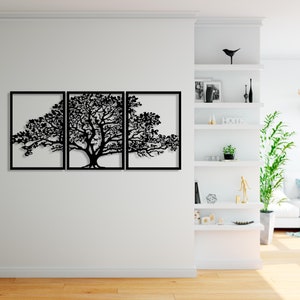 Tree of Life Metal Wall Decor, Tree Metal Wall Decoration, Home ...