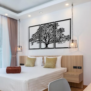 Tree of Life Metal Wall Decor, Tree Metal Wall Decoration, Home ...