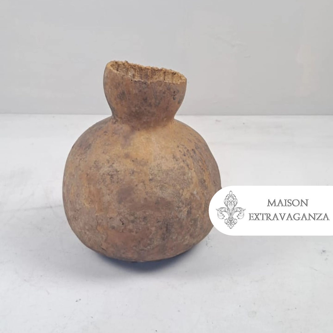 Unique African Calabash Gourd Water Bottle, Natural Water Bottle ...
