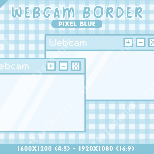 Kawaii Pixel Borders Twitch - Etsy