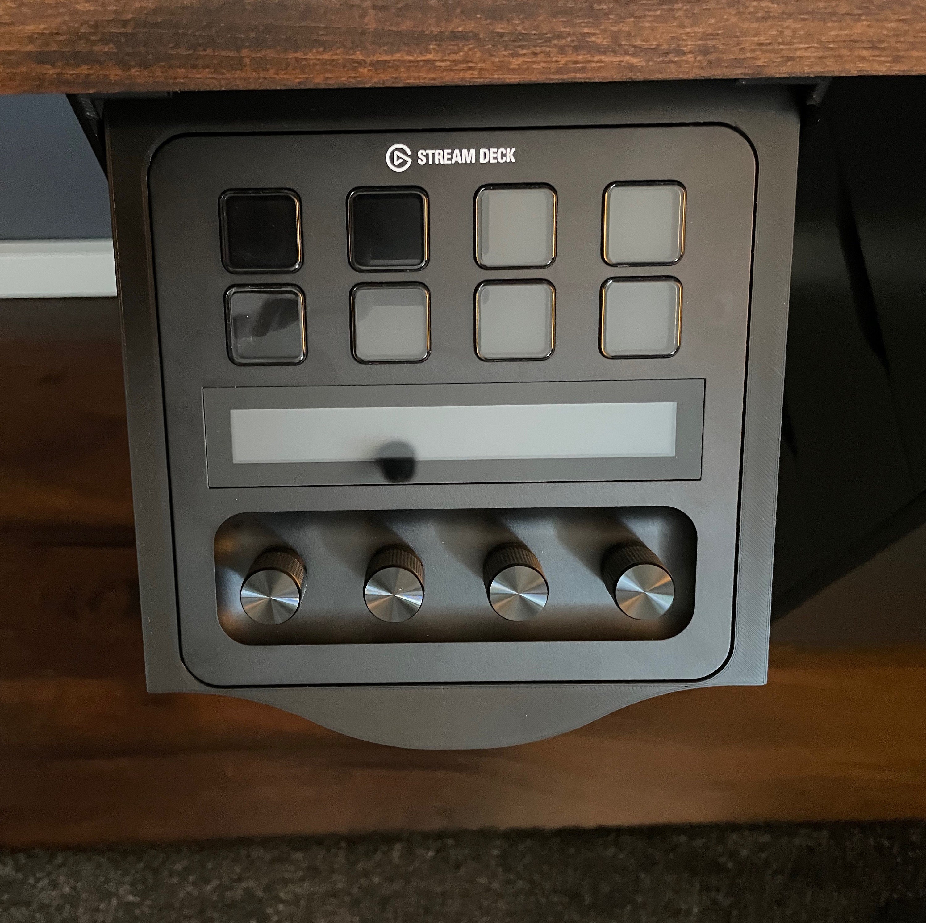 Streamdeck Plus Underdesk Mount Slide Out - Etsy