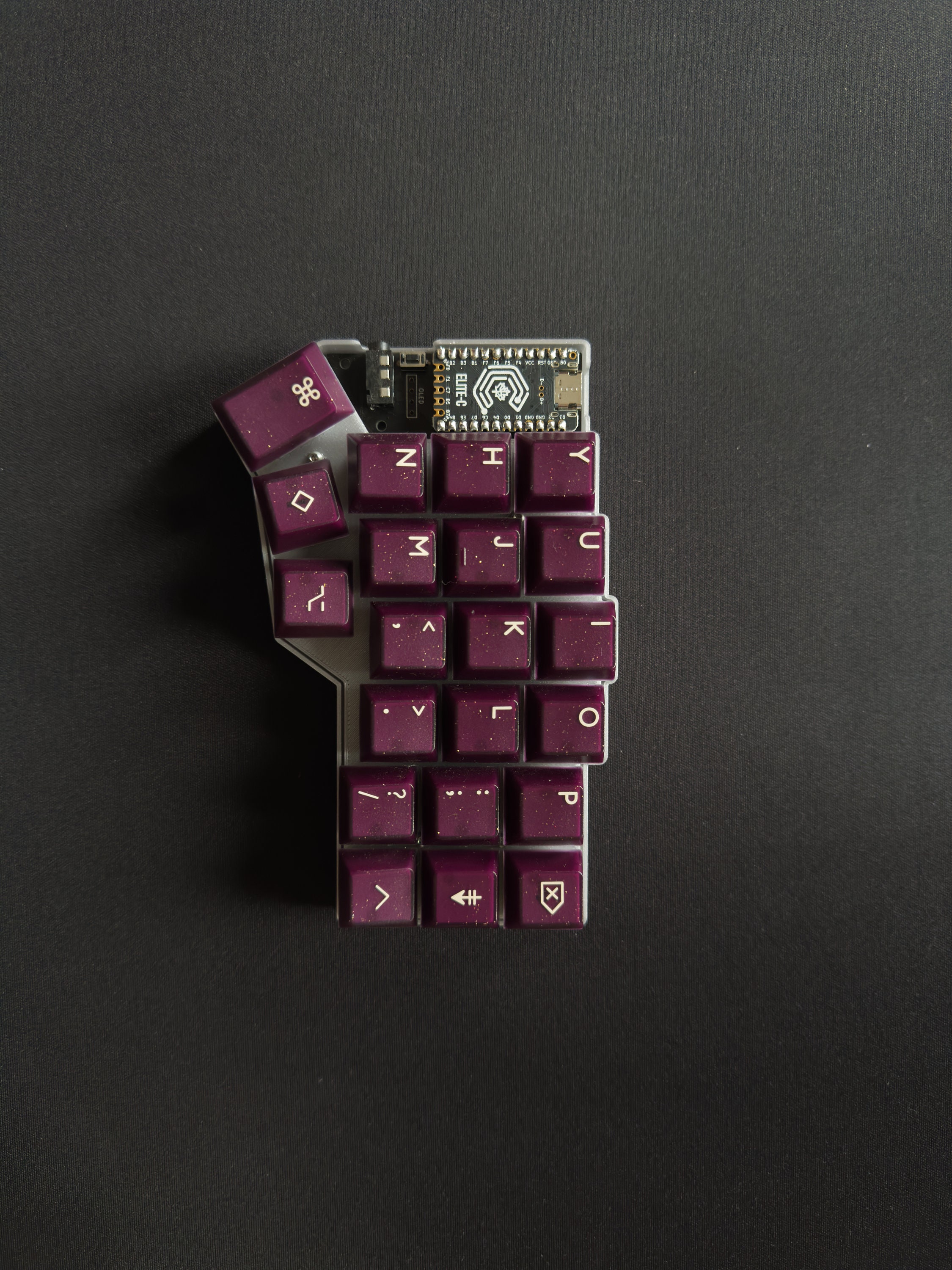 3D Printed Custom Keyboard Case & Plate for CRKBD Corne V3 6 - Etsy