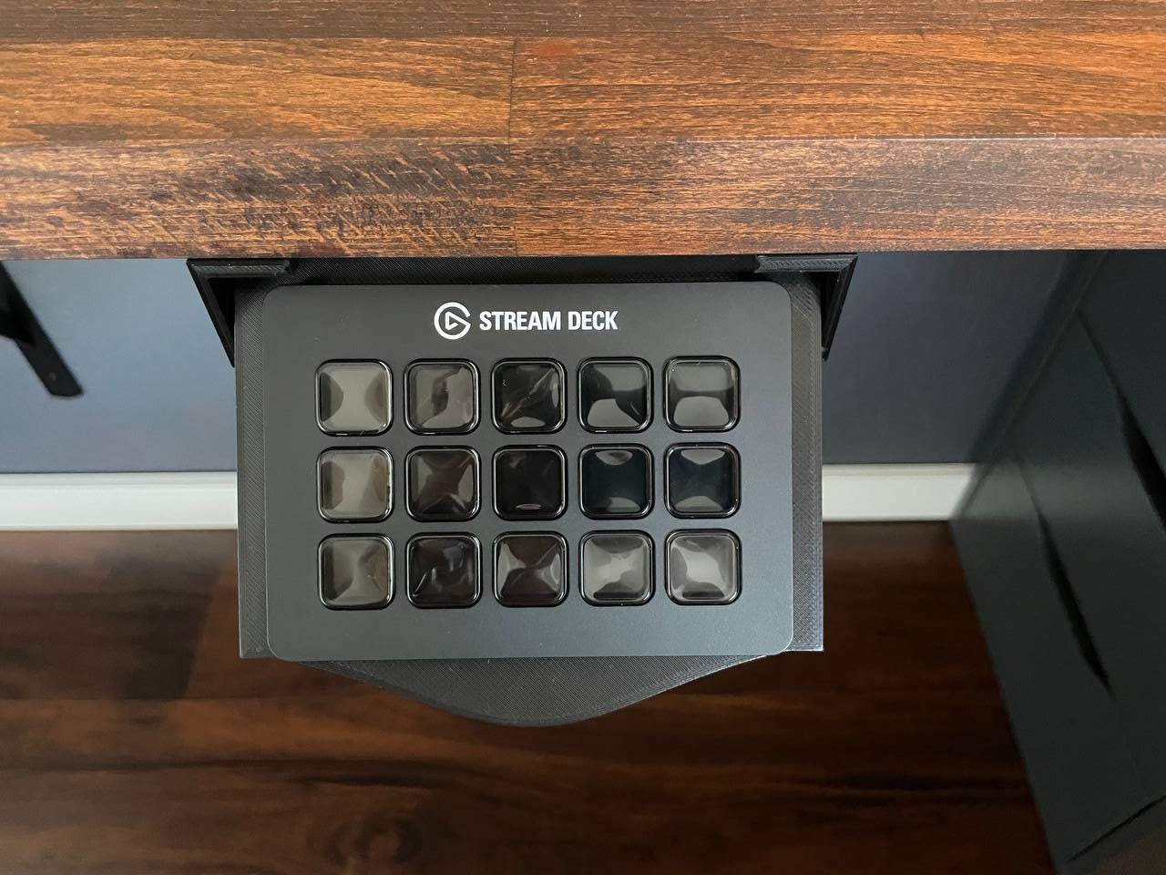 Elgato Streamdeck MK.2 15 Key Slide Out Underdesk Mount - Etsy UK