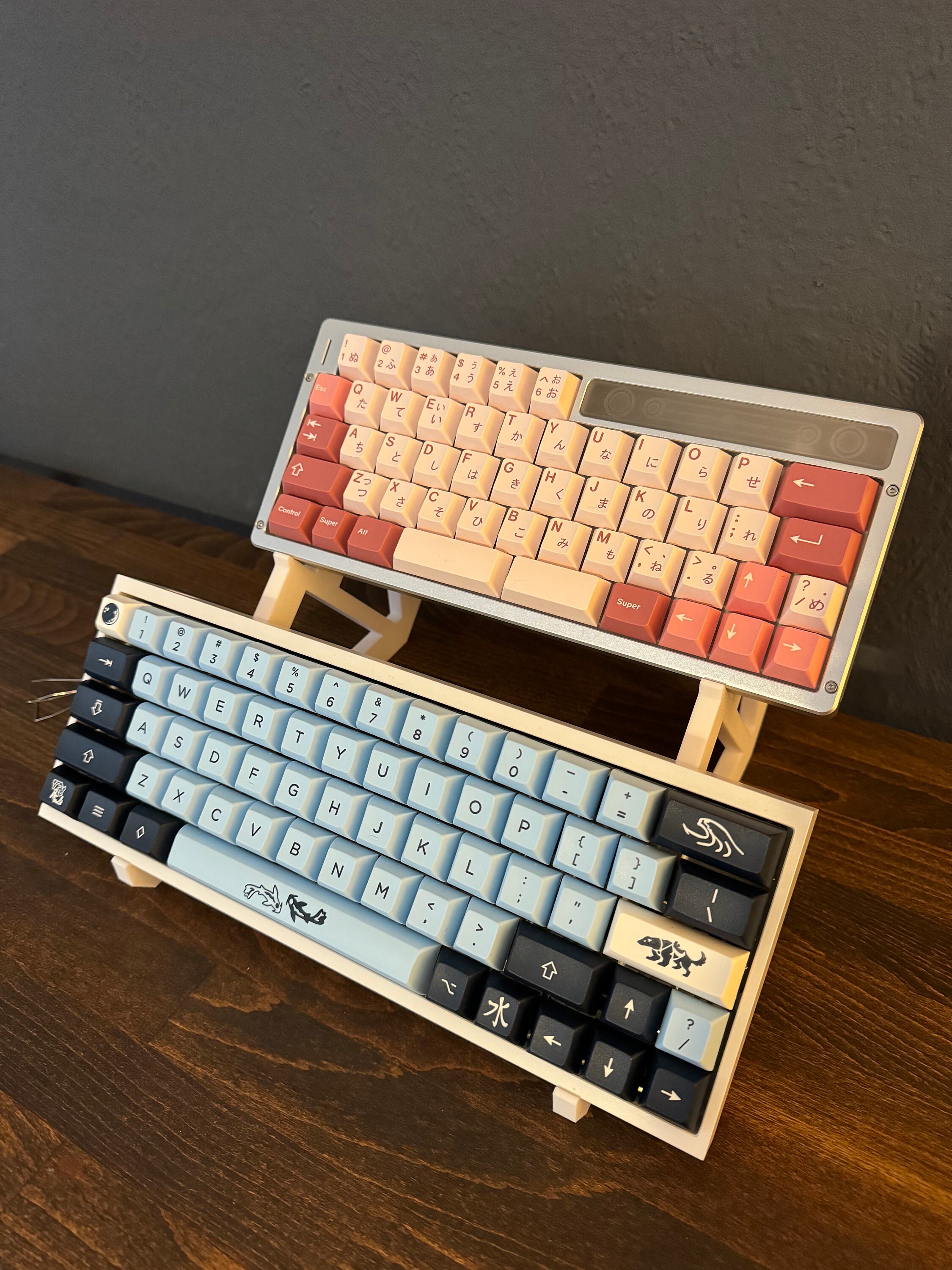Custom Keyboard Stand 3D Printed single and Double - Etsy