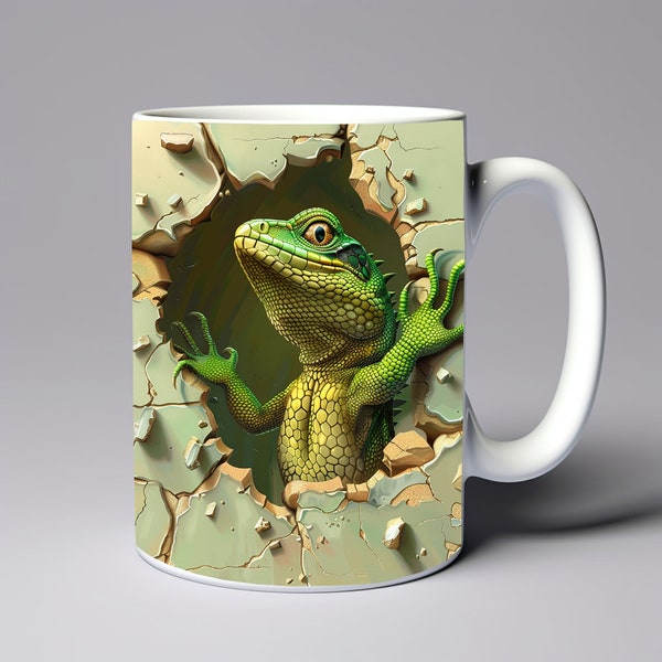 Lizard Mug - Etsy