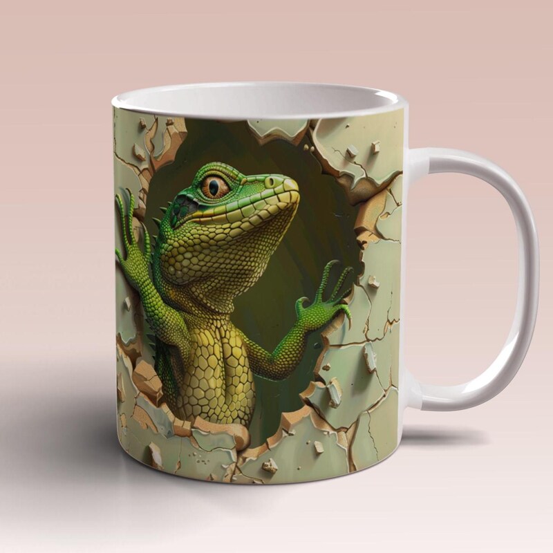 Lizard Mug - Etsy