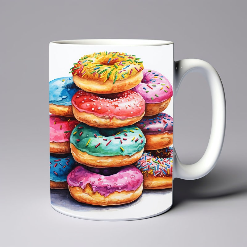 Donut Mug - Etsy