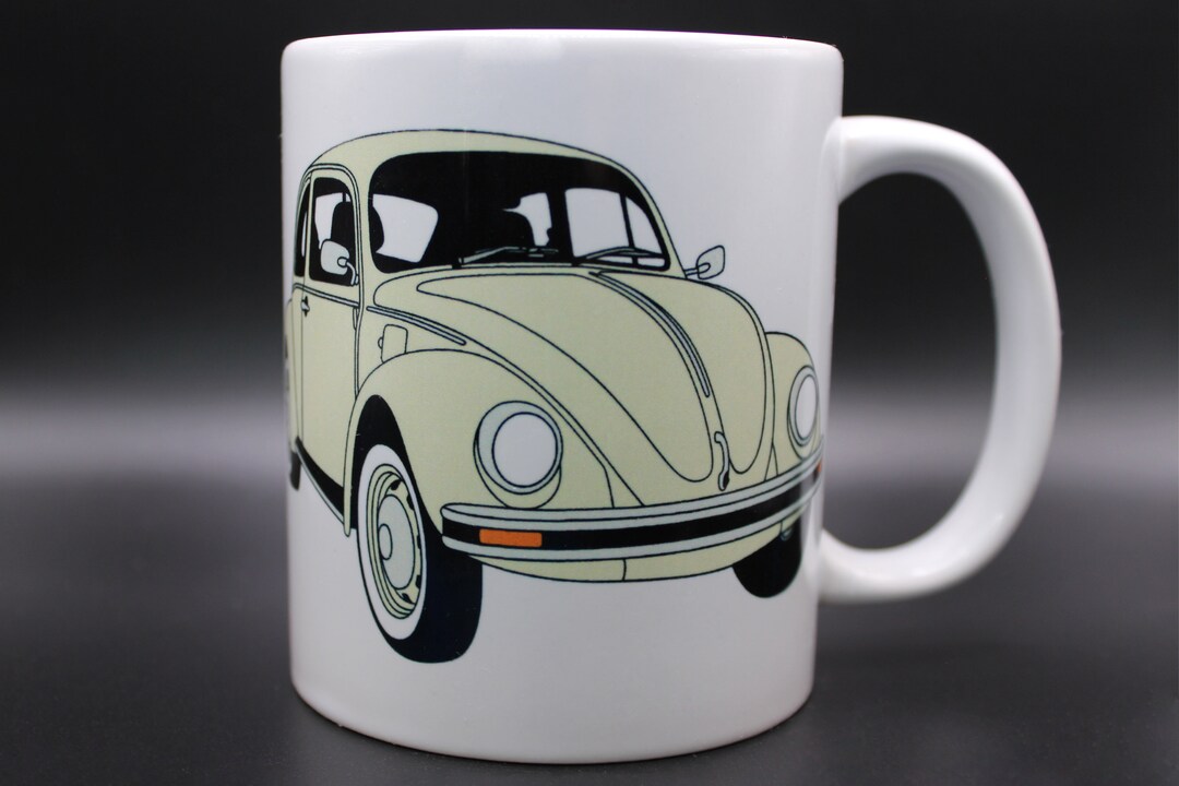 Classic VW Beetle Mug - Etsy