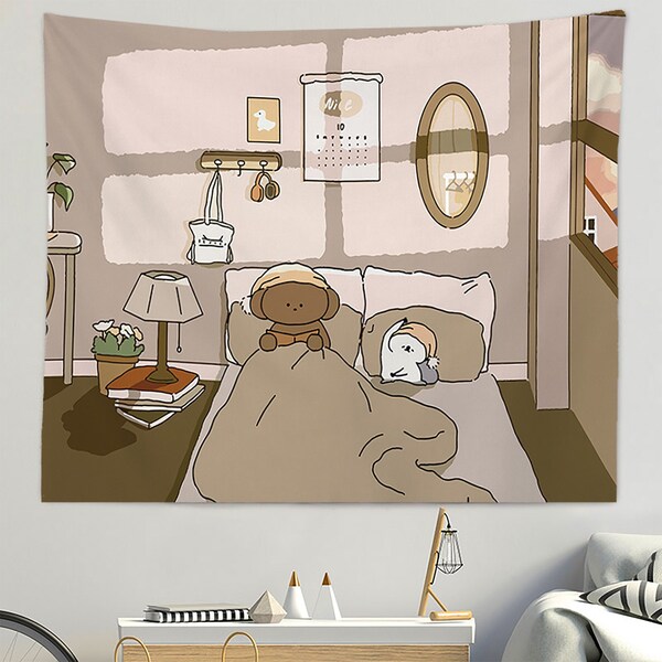 Anime Cute Tapestry - Etsy