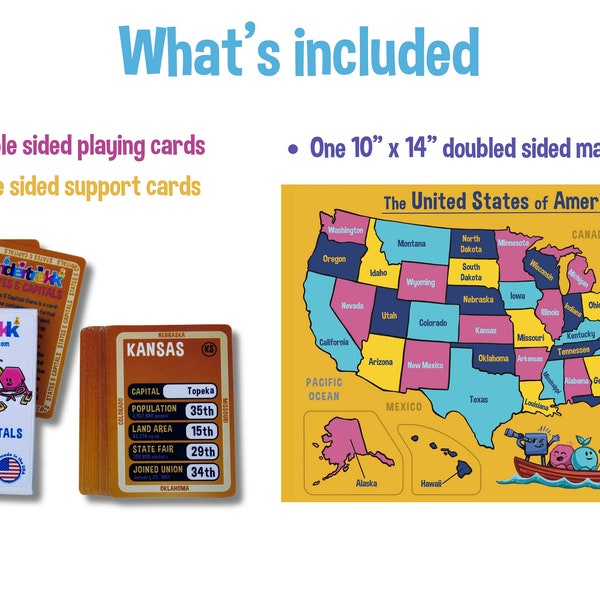 States Puzzle Game - Etsy