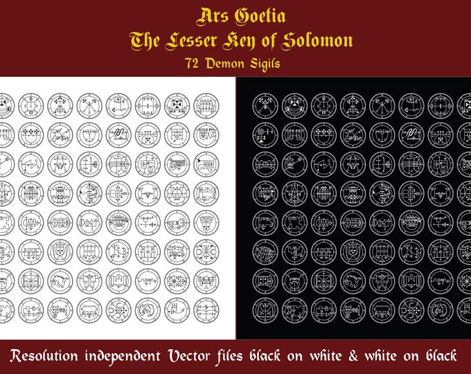 Lesser Key of Solomon - Etsy