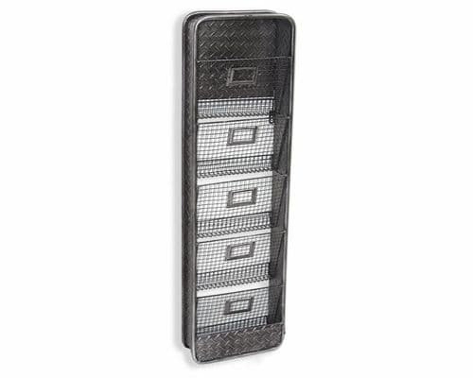 Industrial Iron Plated Wall Letter Rack - Etsy