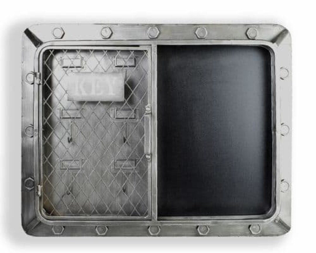 60cm Blackboard & Key Cage With Hooks - Etsy